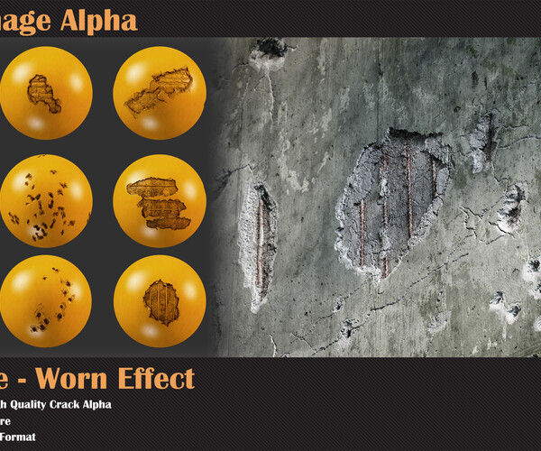 ArtStation - 80 Damage Alpha - VOL 04 | Brushes