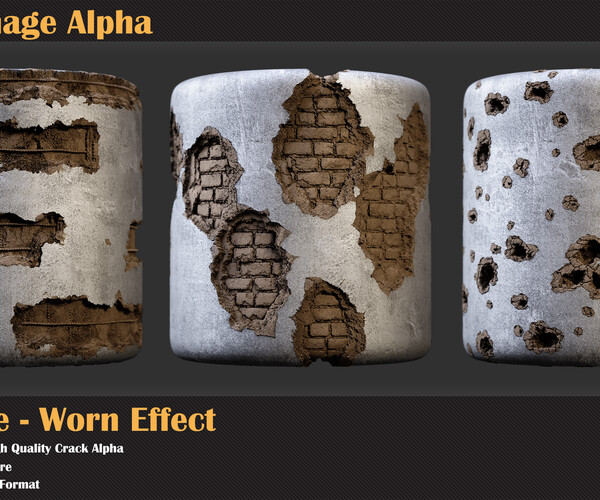 ArtStation - 80 Damage Alpha - VOL 04 | Brushes