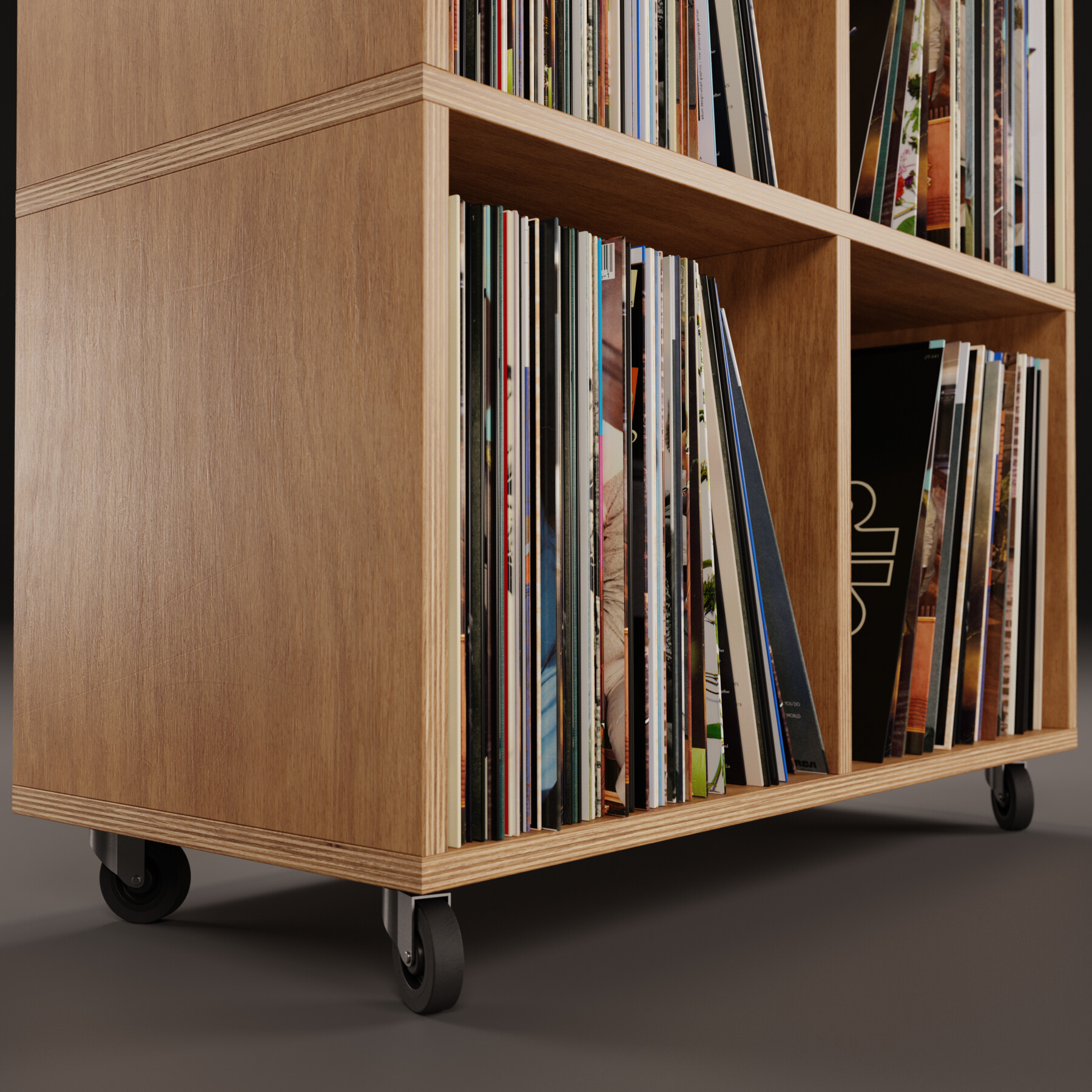 ArtStation - Vinyl Storage No38 | Resources