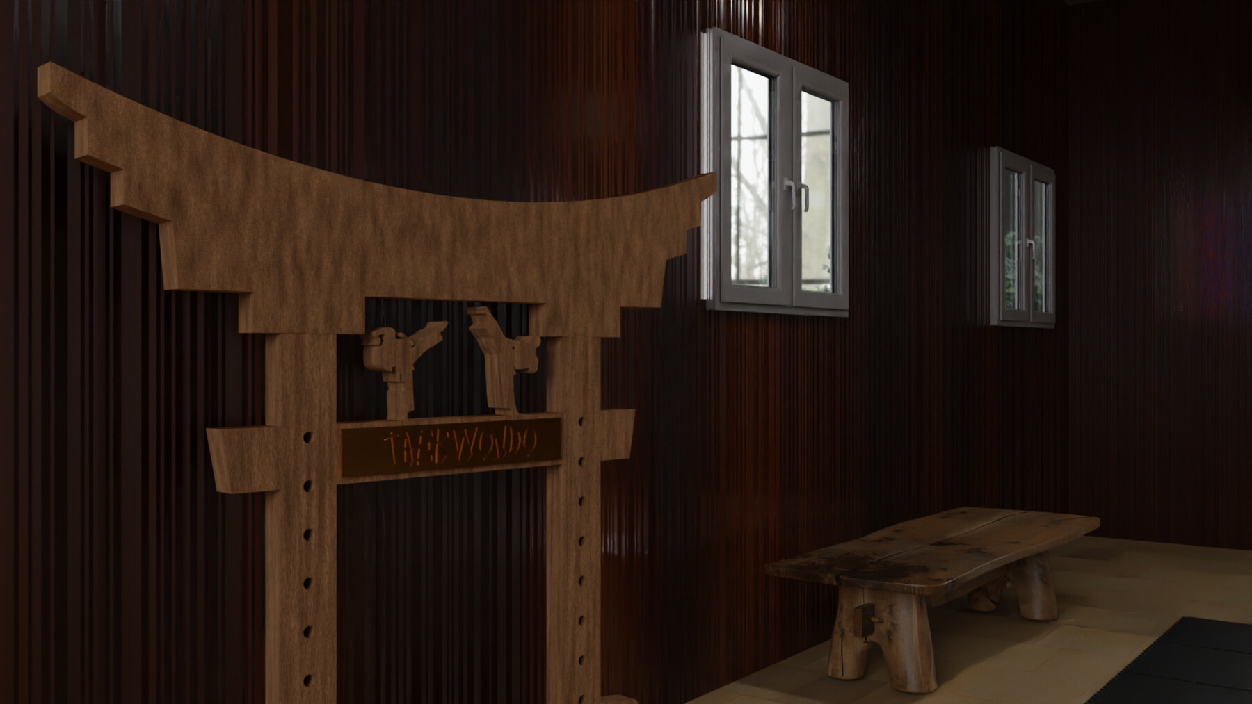 ArtStation - half a dojang for Blender renders | Resources