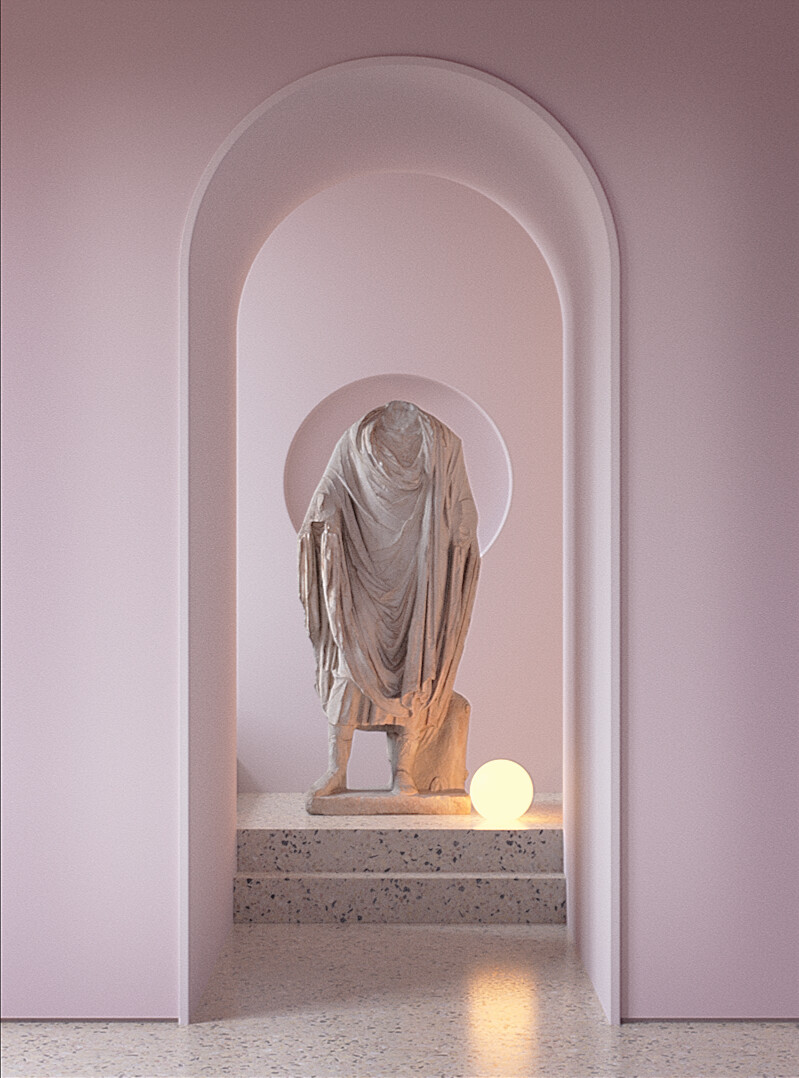 ArtStation - Unreal Engine | Path Tracer Render Template | Pink Room ...