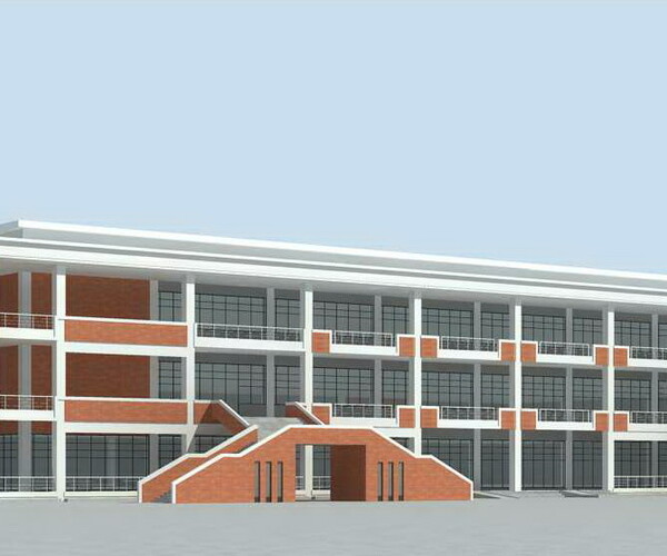 ArtStation - School building 002 | Resources