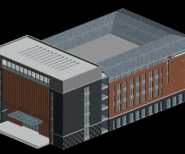 ArtStation - School building 022 | Resources