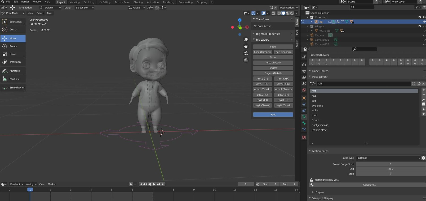 ArtStation - Cartoon Boy Full Rigged | Game Assets