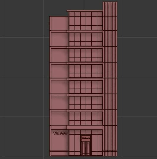 ArtStation - Modern office building No. 3 | Game Assets