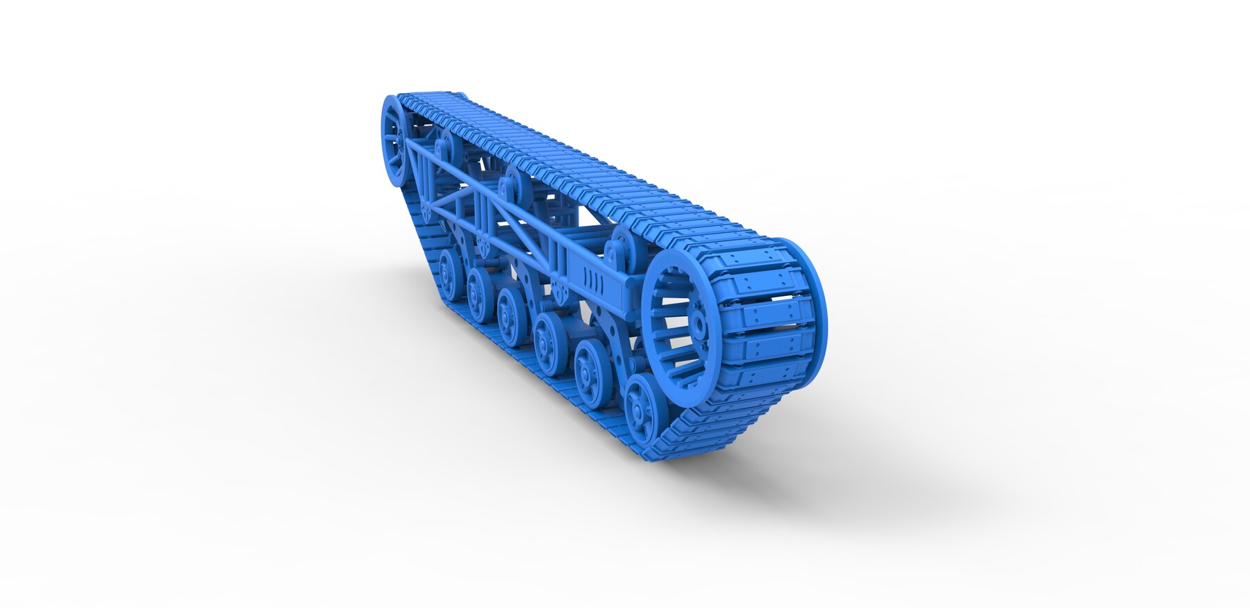 ArtStation - 3D printable Diecast Track chassis Scale 1 to 25 | Resources