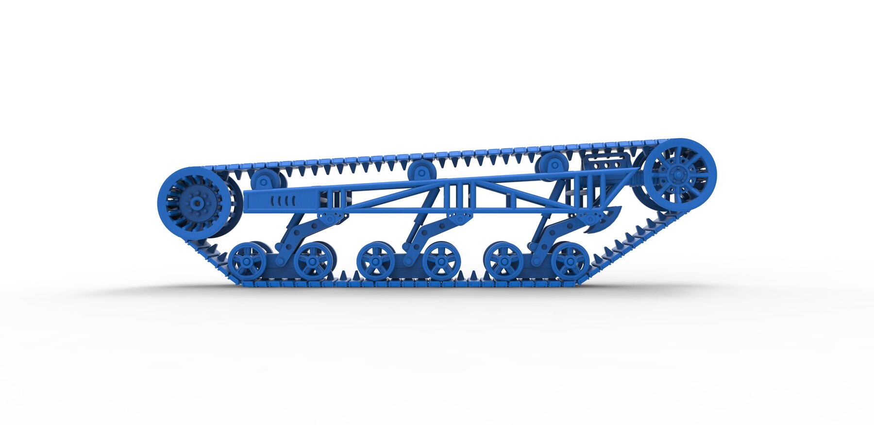 ArtStation - 3D printable Diecast Track chassis Scale 1 to 25 | Resources