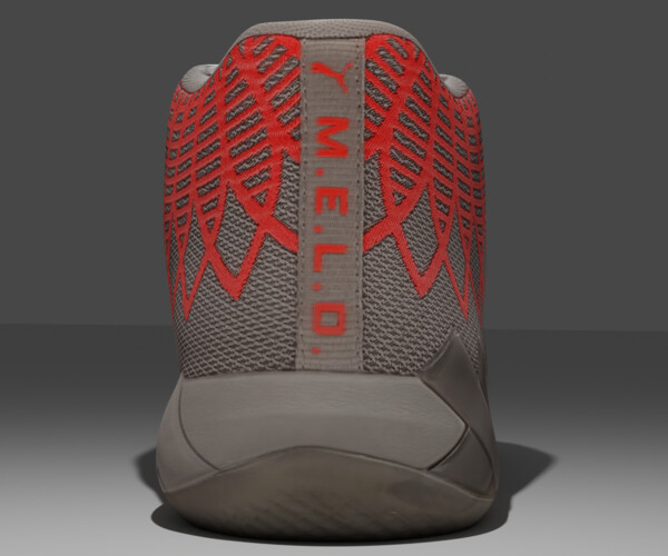 ArtStation - Puma MB.01 LaMelo Ball Rock Ridge Red Blast | Game Assets