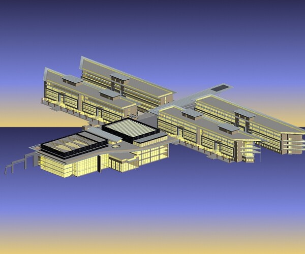 ArtStation - School building 041 | Resources