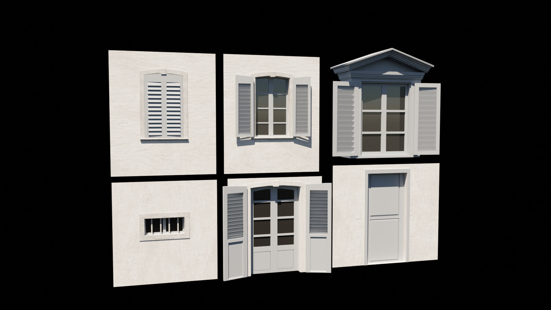 ArtStation - european building collection | Resources