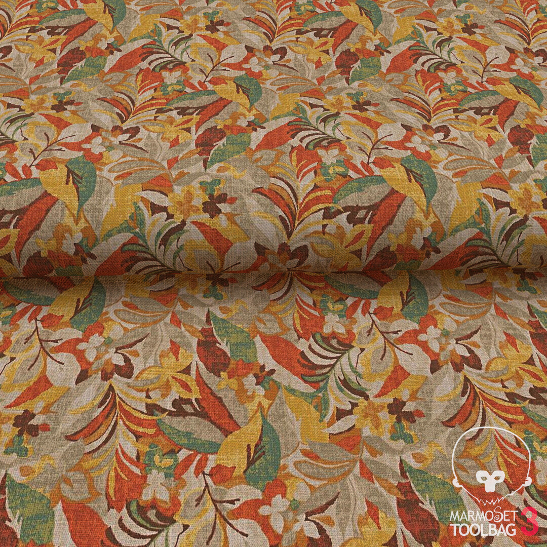 ArtStation - Fabric Vol 25 - Floral | Resources