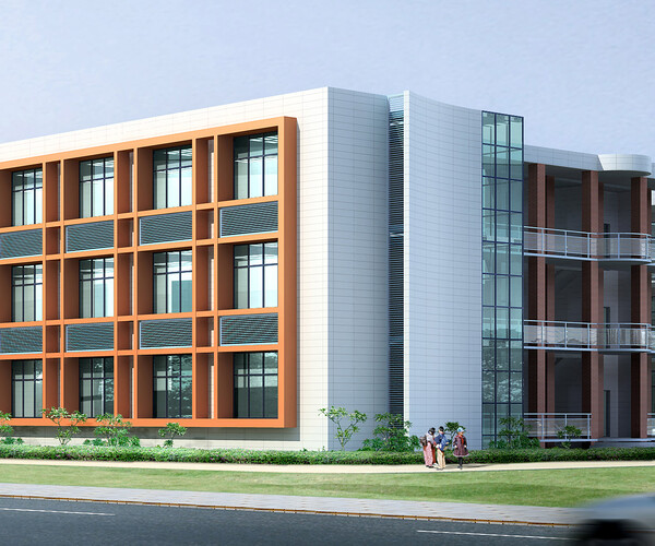 ArtStation - School building 091 | Resources