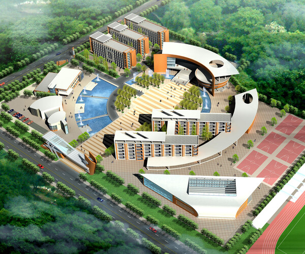 ArtStation - School building 094 | Resources