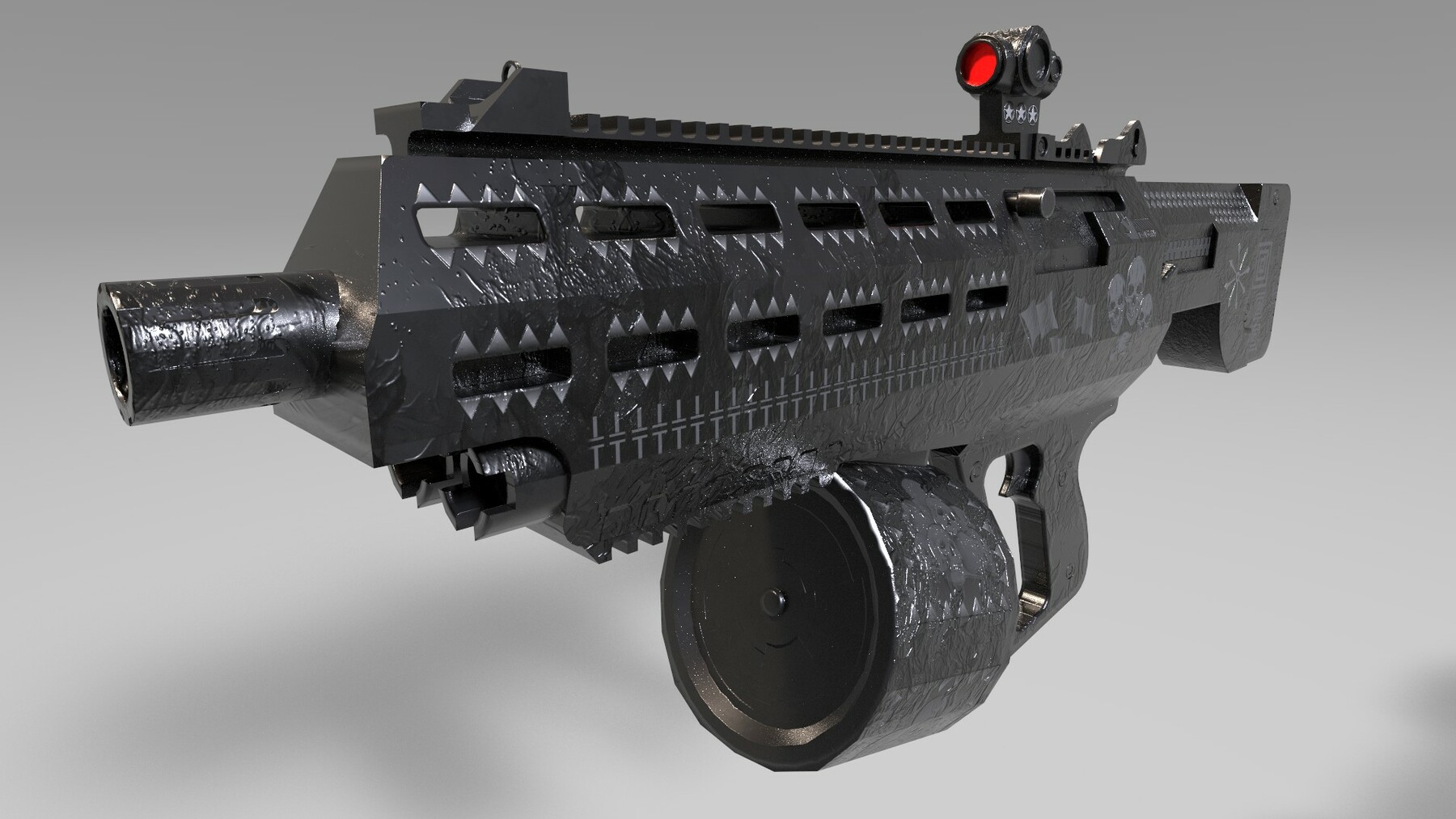 ArtStation - Shot Gun from Hell, updated | Game Assets