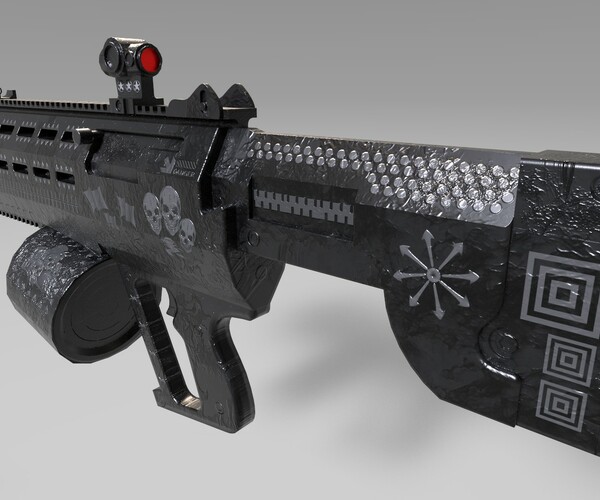 ArtStation - Shot Gun from Hell, updated | Game Assets