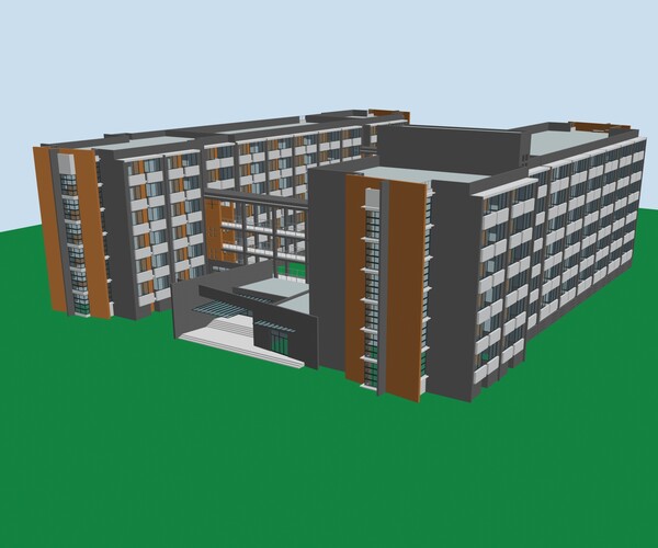 ArtStation - School building 127 | Resources