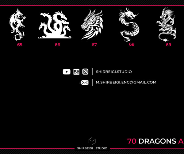 ArtStation - 70 Dragons Alpha Kit | Brushes