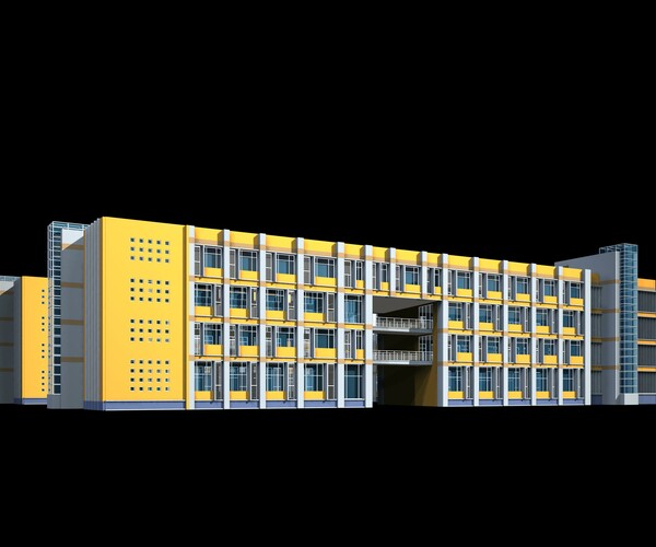 ArtStation - School building 137 | Resources