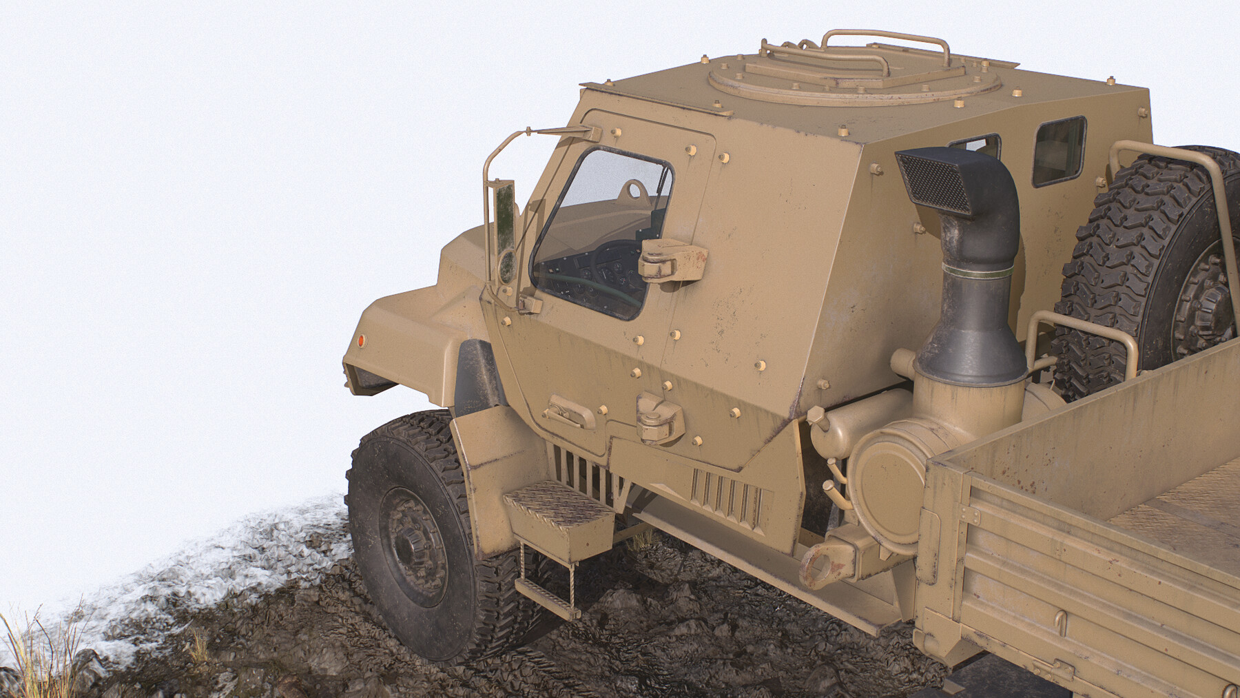 ArtStation - Oshkosh FMTV A2 Military Truck | Game Assets