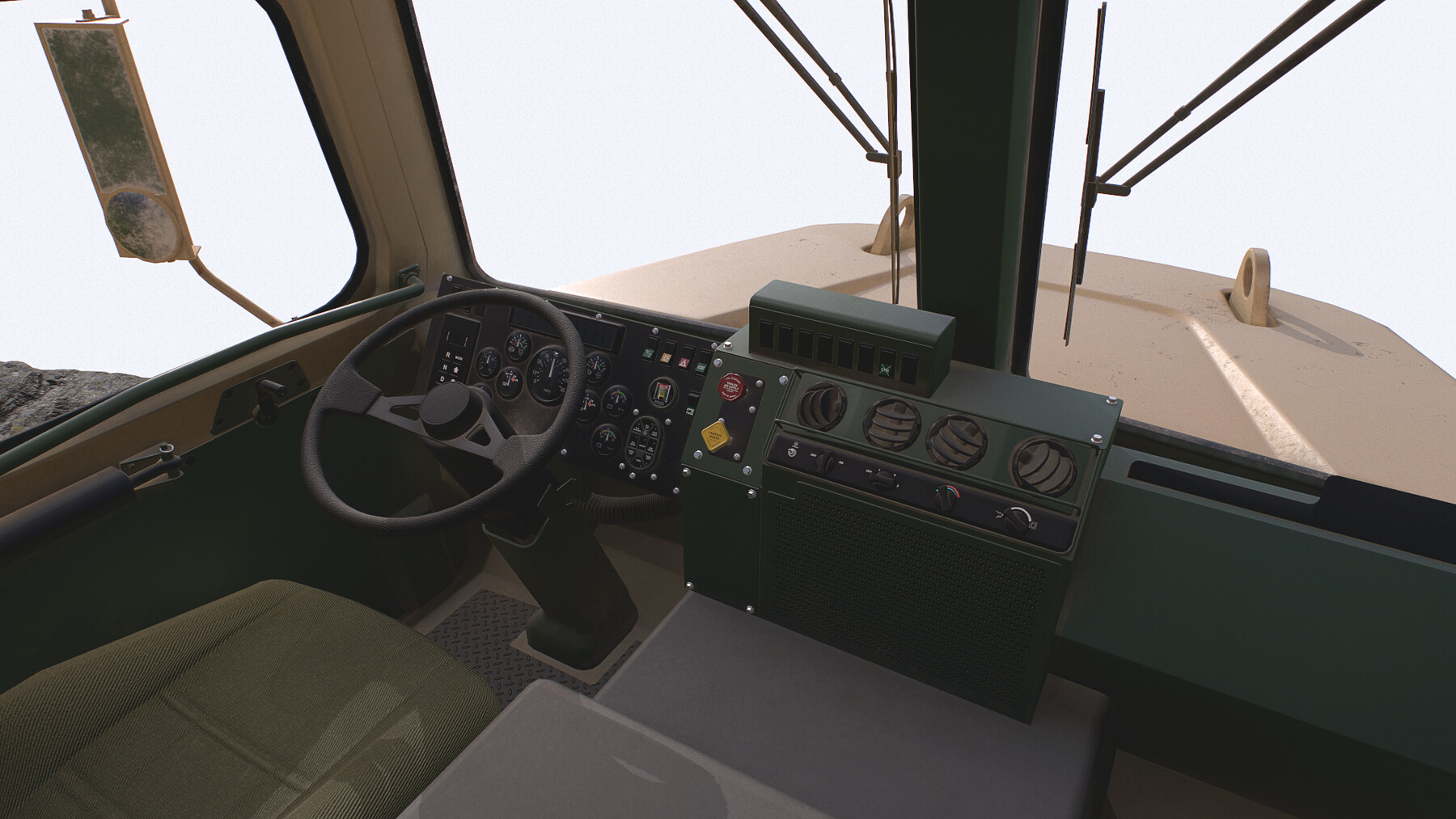 ArtStation - Oshkosh FMTV A2 Military Truck | Game Assets