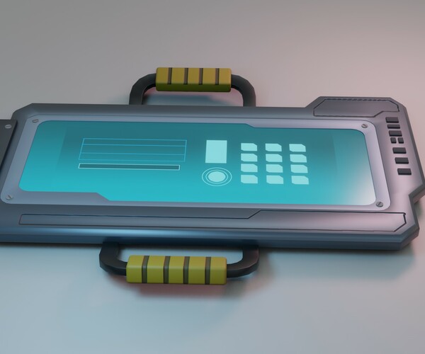 ArtStation - Sci-Fi Tablet - Low Poly - Game Ready - PBR | Game Assets