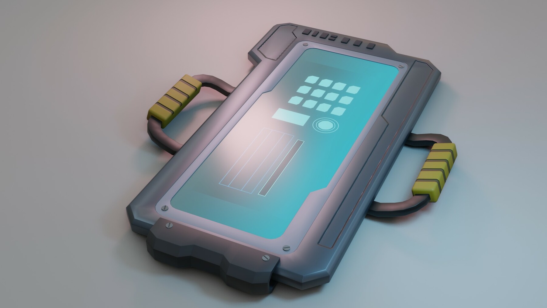 ArtStation - Sci-Fi Tablet - Low Poly - Game Ready - PBR | Game Assets