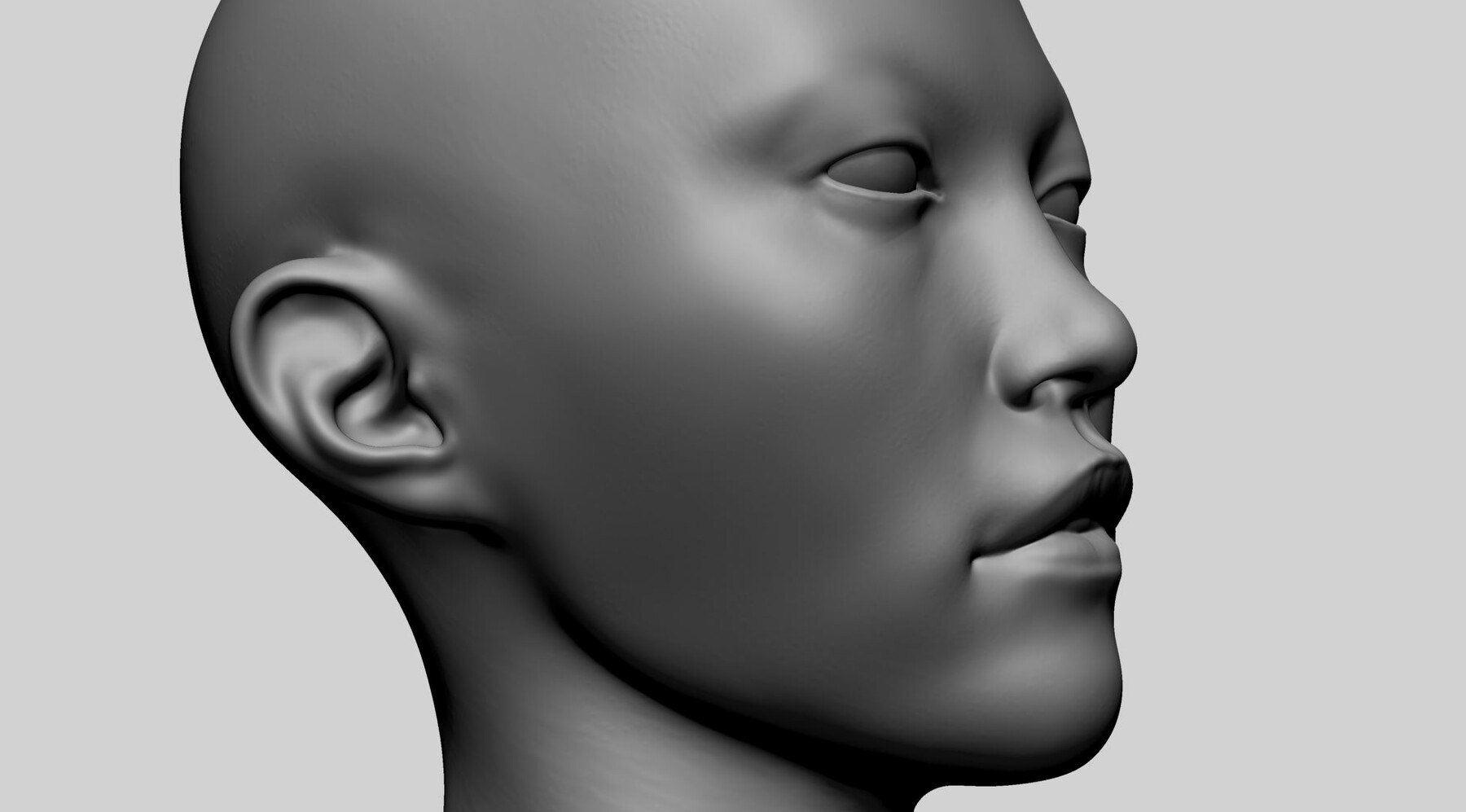 ArtStation - Asian Female Head A | Resources