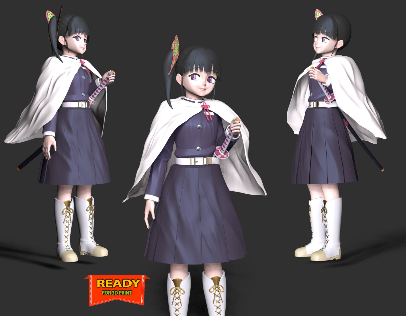 ArtStation - Kanao Tsuyuri - Demon Slayer | Resources