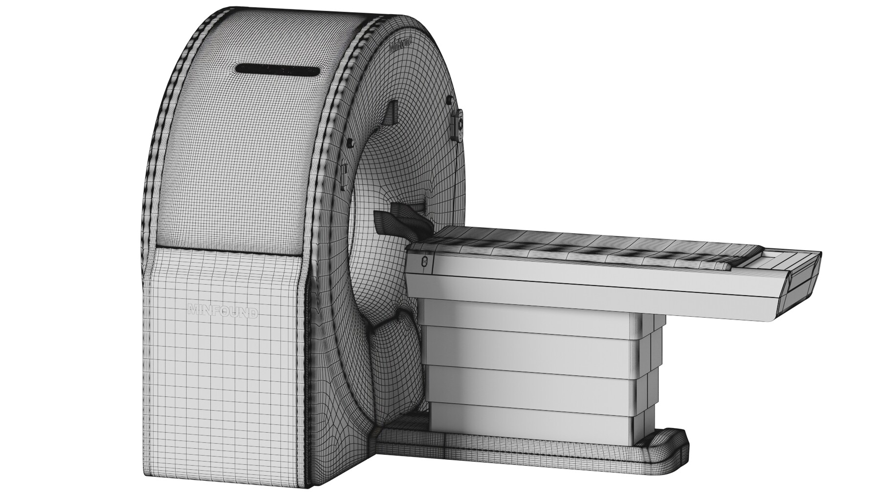 ArtStation - MinFound - ScintCare Blue 755 CT scanner | Resources