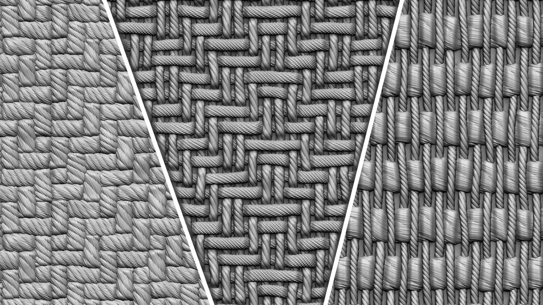 ArtStation - 50 Fabric Pattern Alphas Vol.03 + Video Tutorial | Resources