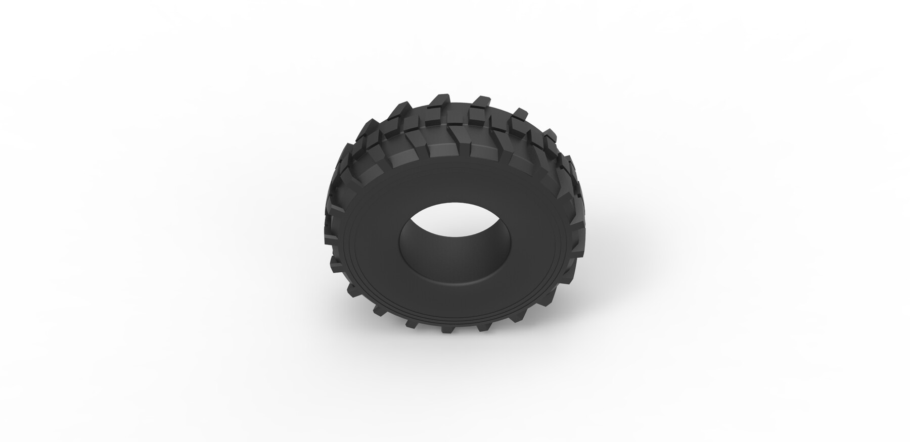 ArtStation - 3D printable Diecast military truck tire 8 Scale 1 to 25 ...
