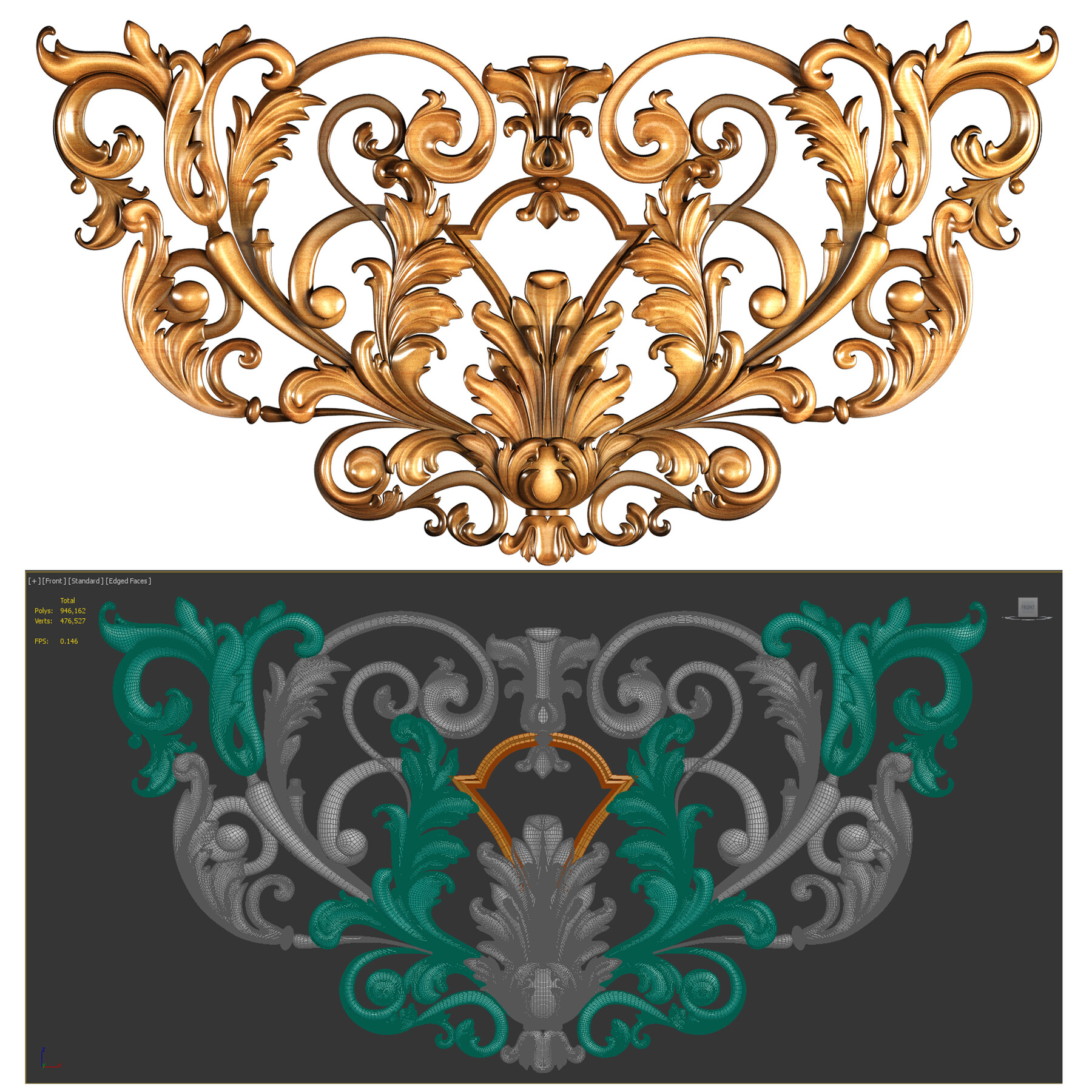 ArtStation - Decorative Ornamental 05 | Resources