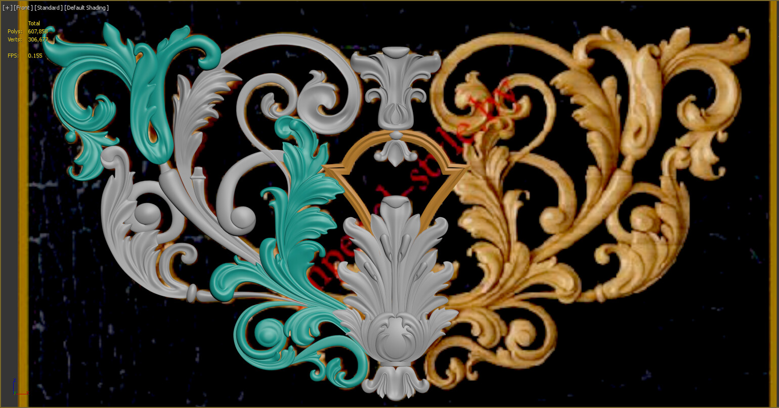 ArtStation - Decorative Ornamental 05 | Resources