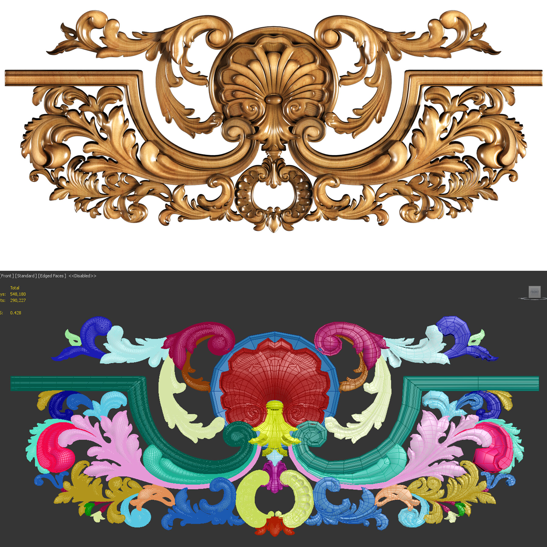 ArtStation - Decorative Ornamental 08 | Resources