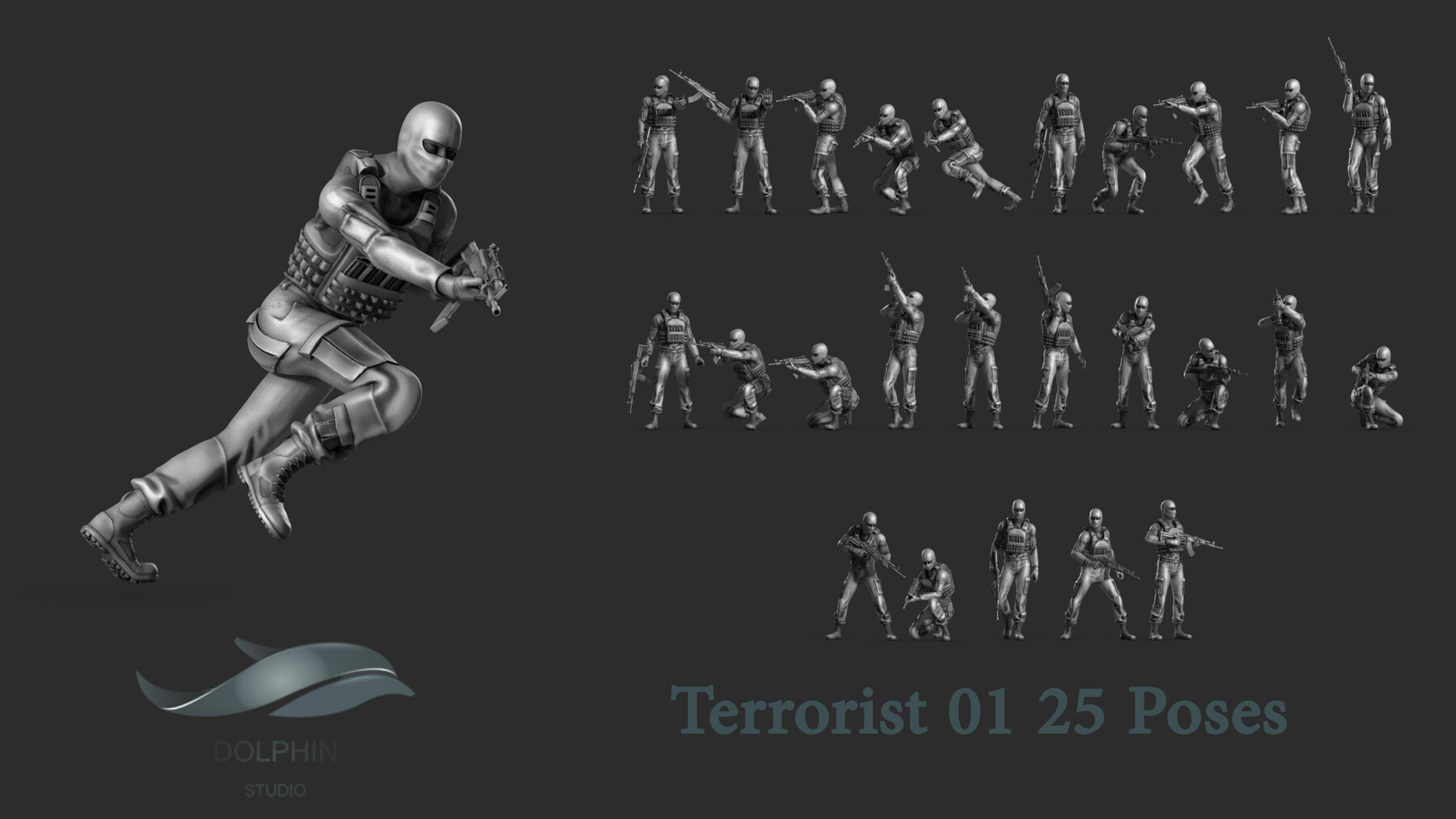 ArtStation - Terrorist 01 | Resources