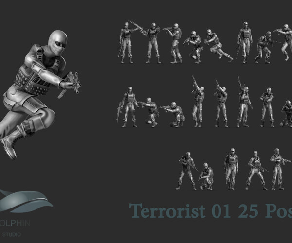 ArtStation - Terrorist 01 | Resources