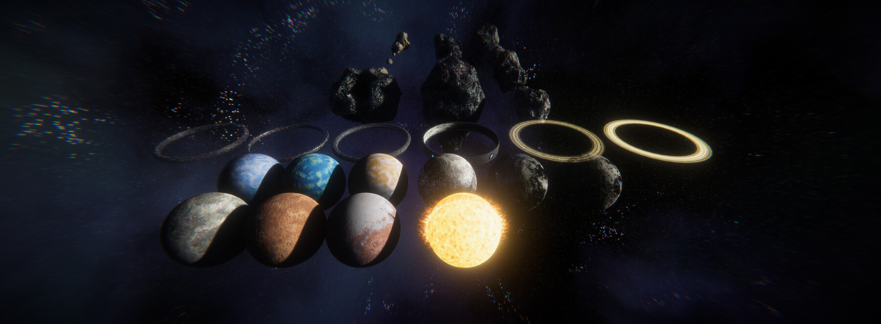 ArtStation - Celestial Body + Space HDRi Mini Package | Game Assets