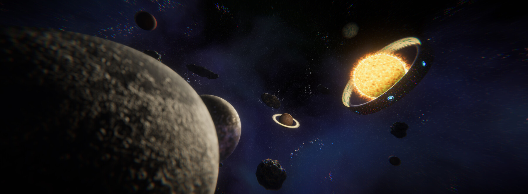 ArtStation - Celestial Body + Space HDRi Mini Package | Game Assets