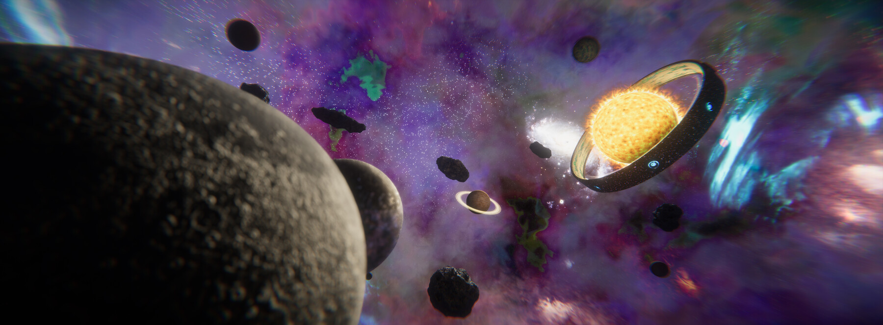 ArtStation - Celestial Body + Space HDRi Mini Package | Game Assets