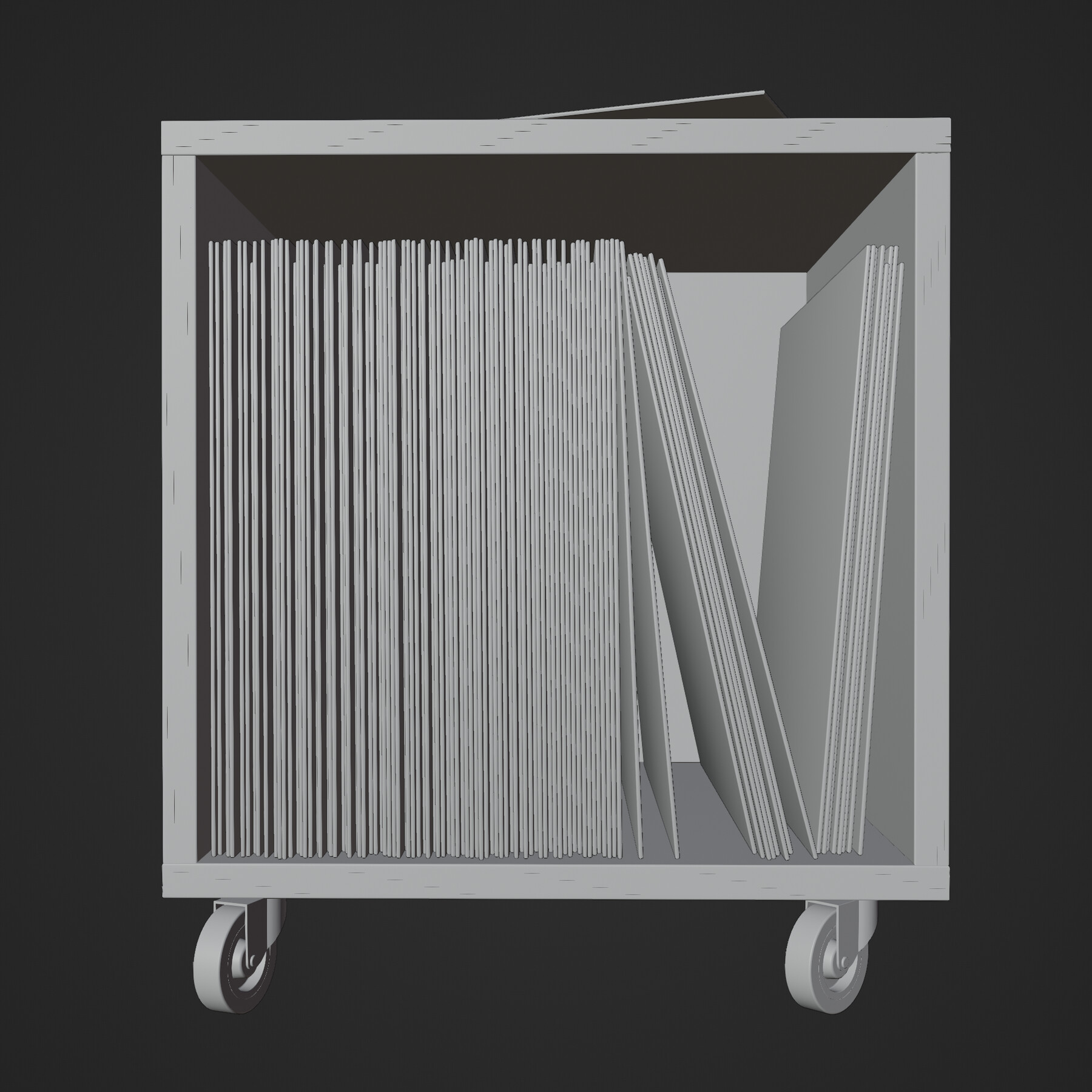 ArtStation - Vinyl Storage No40 | Resources