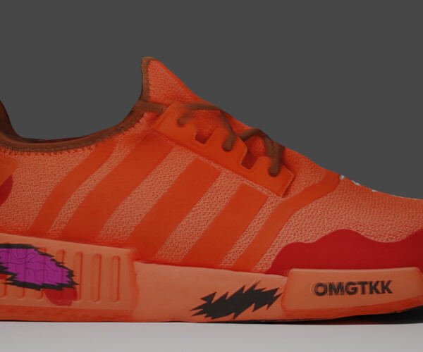 ArtStation - adidas NMD R1 South Park Kenny | Game Assets