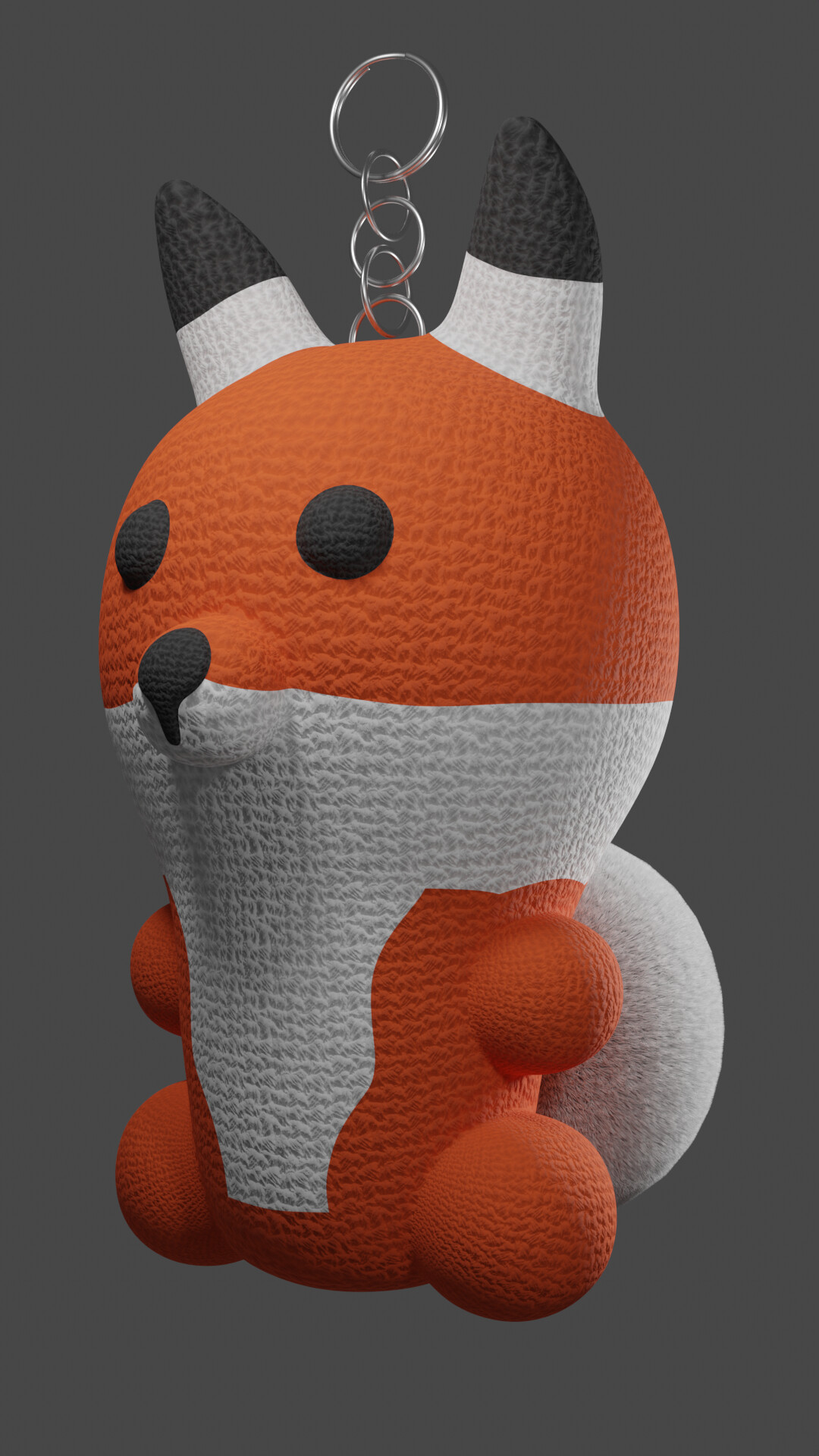 ArtStation - Keychain Crochet Fox | Game Assets