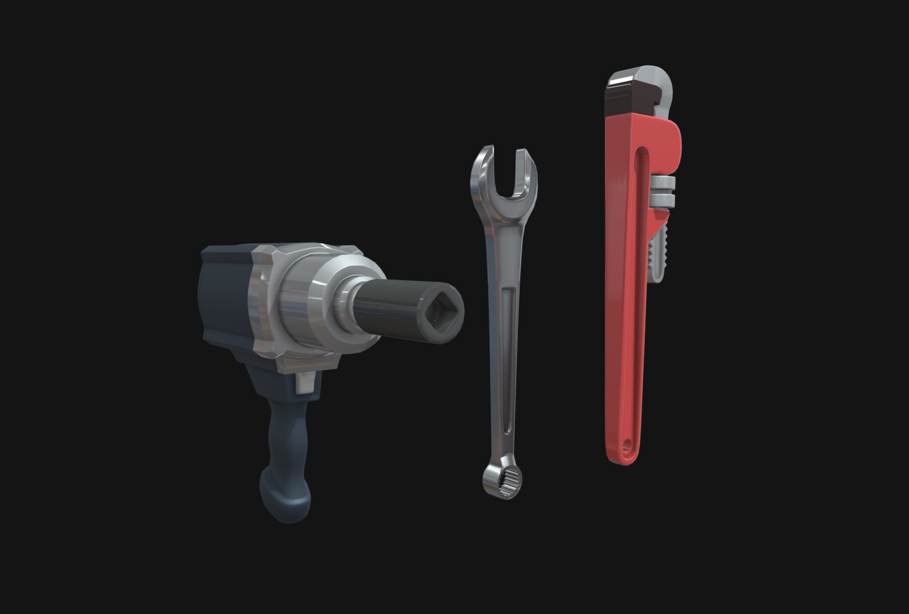 ArtStation - drill tools | Game Assets