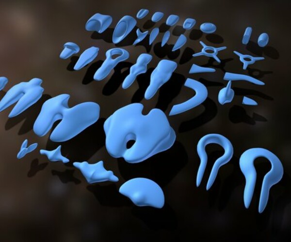 ArtStation - Bionic spaceships parts | Resources