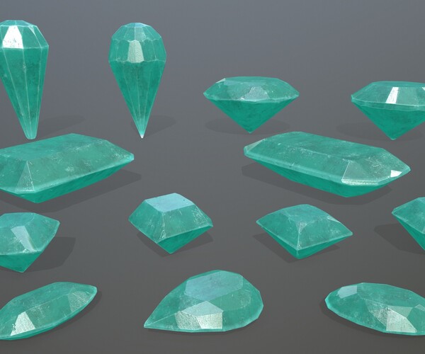 ArtStation - Gem Set | Game Assets