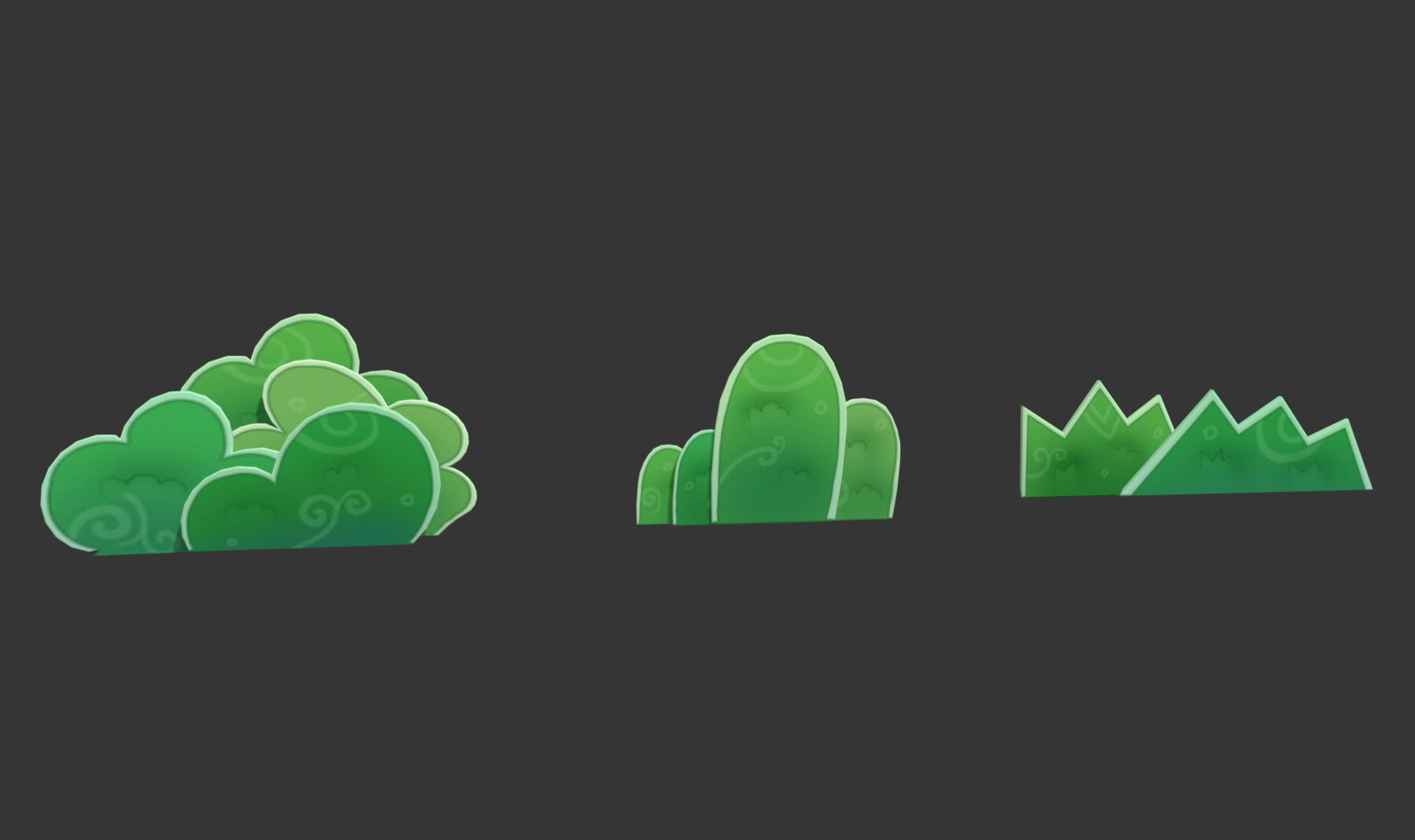 ArtStation - bush plant | Game Assets