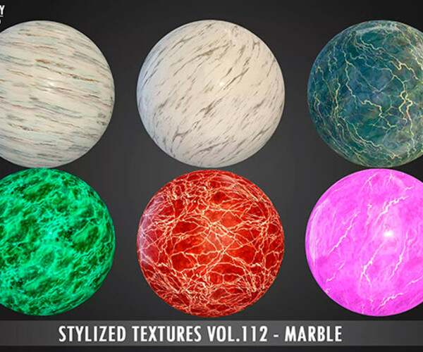 ArtStation - Marble Vol.112 - Game Textures | Game Assets