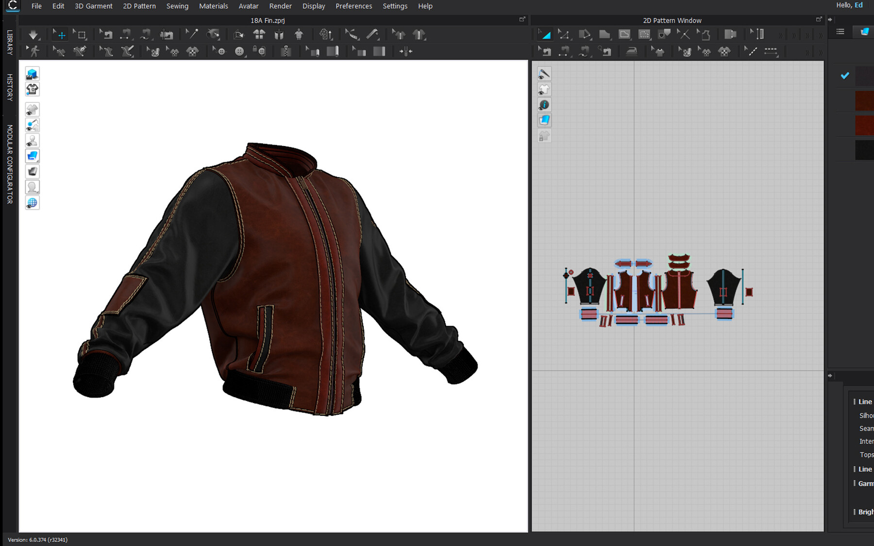 ArtStation - Mens leather jacket 3 | Game Assets