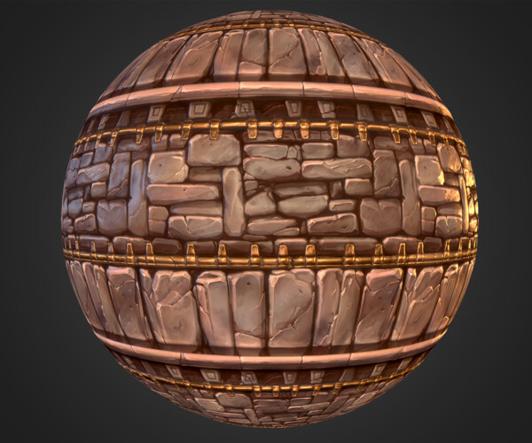 ArtStation - Mix Vol.114 - Stylized Textures | Game Assets