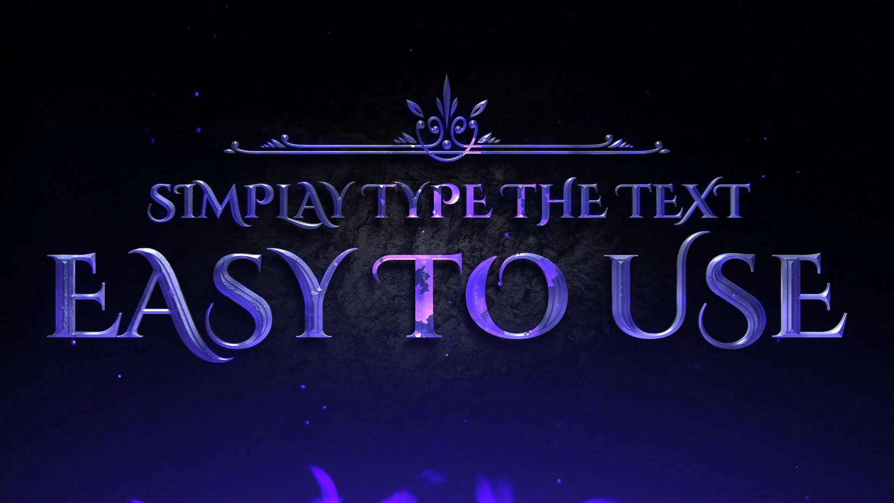 ArtStation - Fantasy Title Template The Forge | Resources